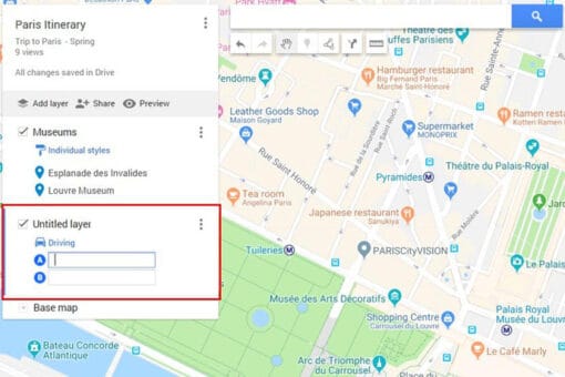 How to Plan a Trip with Google My Maps - Full Tutorial