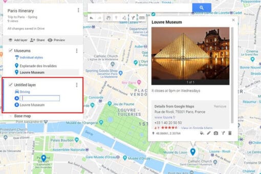 How to Plan a Trip with Google My Maps - Full Tutorial