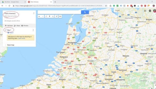 How to Plan a Trip with Google My Maps - Full Tutorial