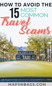 15 Most Common Travel Scams and How to Avoid Them » Maps & Bags